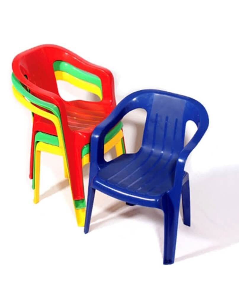Red/Blue/Yellow Kids Chair - Add On Hire