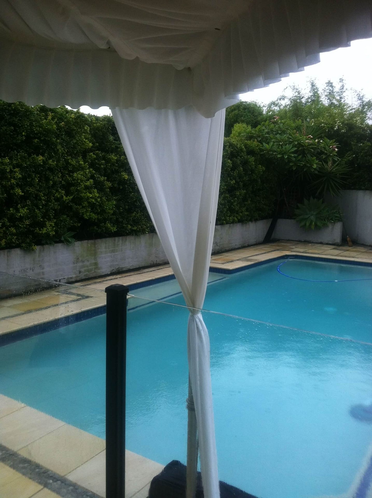 Silk pole drapes - Add On Hire
